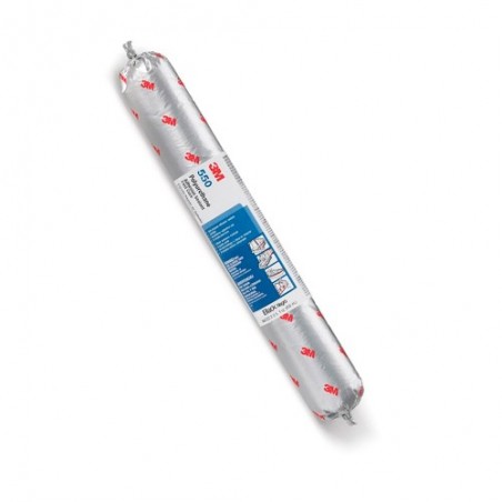 3M 550 FC Sellador adhesivo de poliuretano negro, curado rápido 600 ml